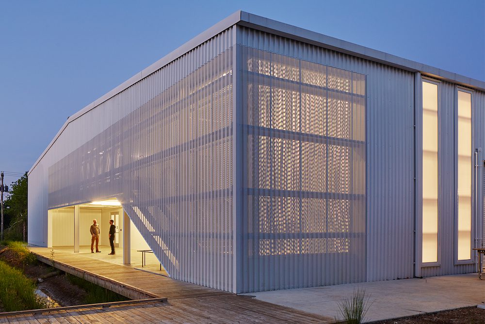 Curved Corrugated Panel Metal Wall Atas International Inc